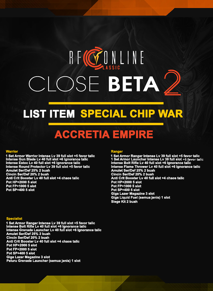 RF Classic Indonesia Official | All-Time 3D Classic MMORPG