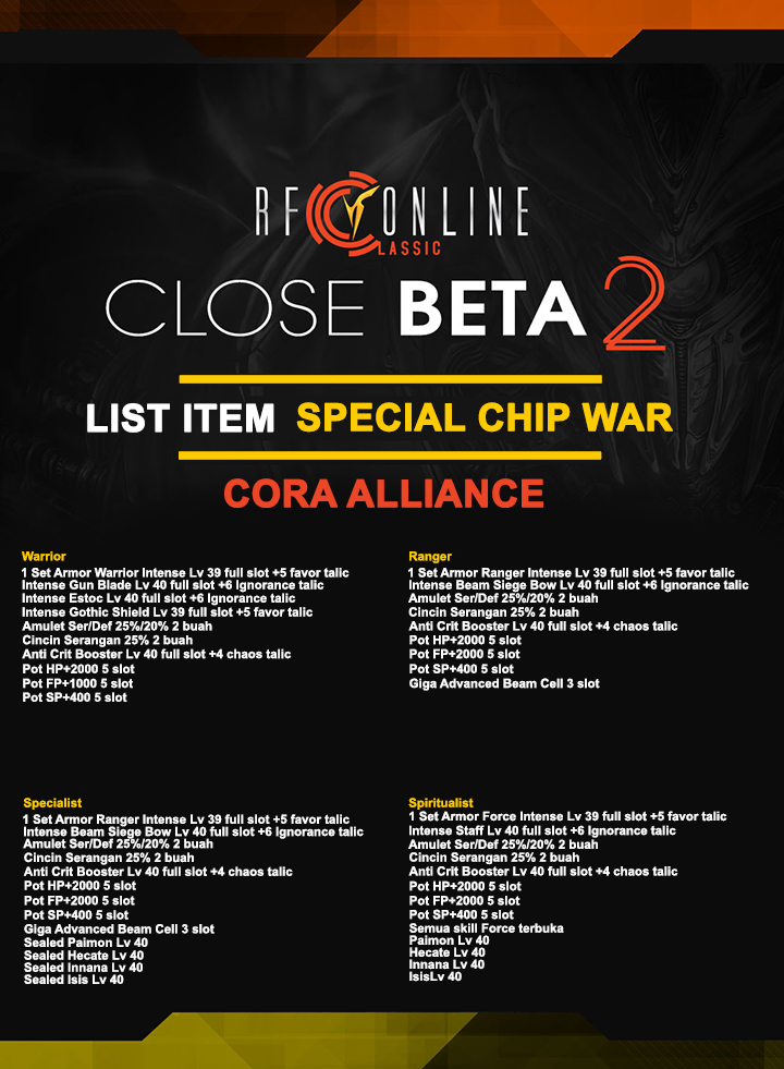 RF Classic Indonesia Official | All-Time 3D Classic MMORPG