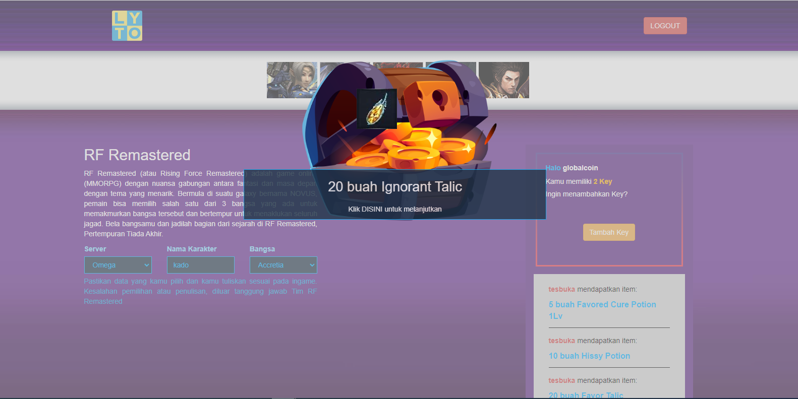 RF Online Remastered Indonesia Official | Ultimate Fantasy Sci-Fi 3D MMORPG